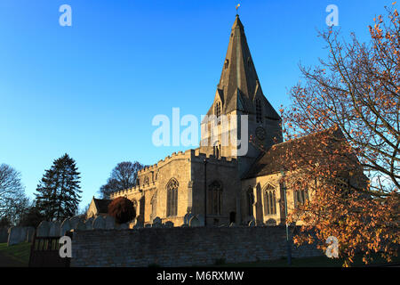 Kings Cliffe, Northamptonshire. Church of All Saints and St James and ...