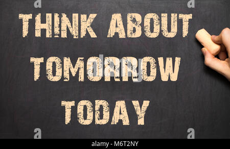 Word writing text Today Or Tomorrow. Business photo showcasing What is ...