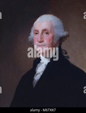 George Washington, Gilbert Stuart, circa 1821, National Gallery of Art ...