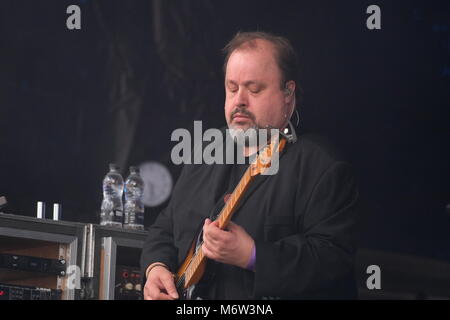 Guitarist Steve Rothery of the British rock band Marillion is pictured ...