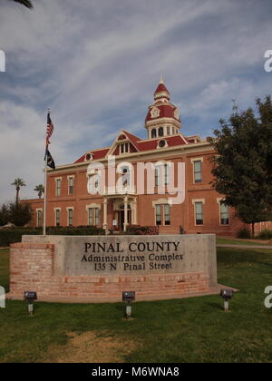 Historic Pinal County Courthouse in Florence, Arizona Stock Photo - Alamy