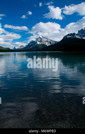 Mount Patterson with Upper Waterfowl Lake, Banff National Park, Alberta ...