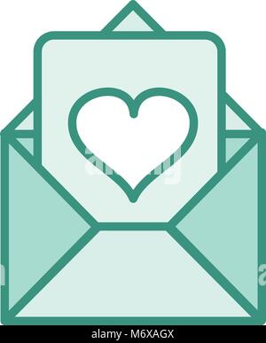 duo color text e-mail message style sign ector illutration Stock Vector ...