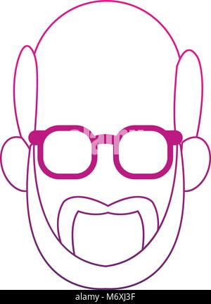 old man portrait faceless Stock Vector Image & Art - Alamy