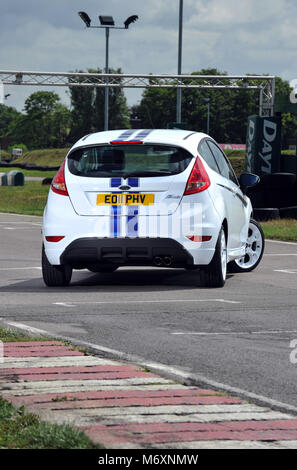2011 Ford Fiesta British and European small car Stock Photo - Alamy