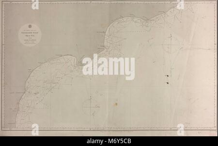 Coromandel coast nautical sea chart. Madras. Tamil Nadu. Admiralty 1885 ...
