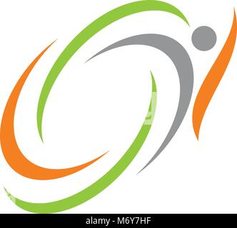Training icon, symbol of coaching, psychological support, therapy logo ...