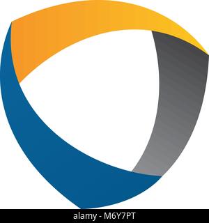 Dynamic Shield Technology Stock Vector Image & Art - Alamy