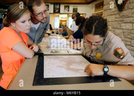 The Ranger Orientation at the Byrd Visitor Center offers visitors the ...