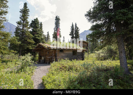 Dick Proenneke Cabin Twin Lakes Lake Clark national Park Alaska Stock ...