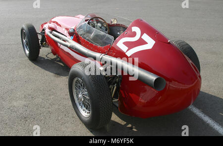 Vintage style Ferrari Formula 1 race numbers and Ferrari logos, vector ...