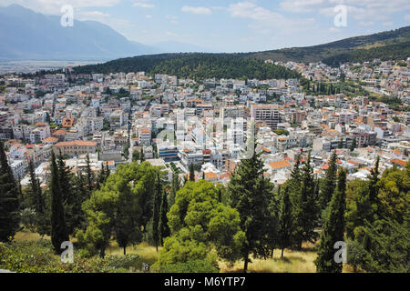 Amazing view of Lamia City, Central Greece Stock Photo - Alamy