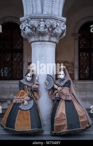 Two masked women , Masks Stock Photo - Alamy