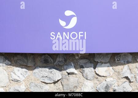 Sanofi building and office in Lyon, France Stock Photo - Alamy