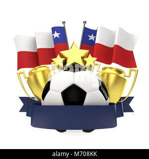 Logo of the Chilean national football team Stock Photo - Alamy