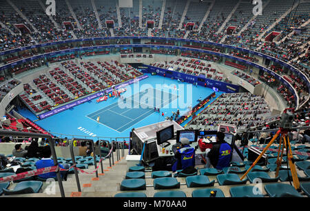 View of Lotus Court at the China National Tennis Center, Beijing, China ...