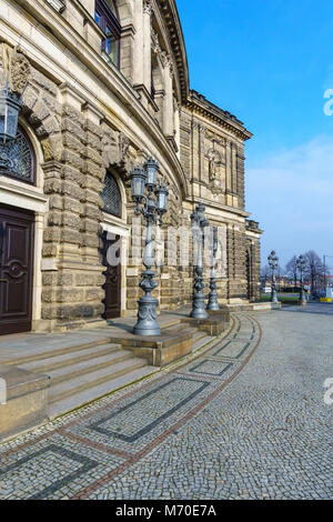 semper opera in Dresden, Germany at night and dawn Stock Photo - Alamy