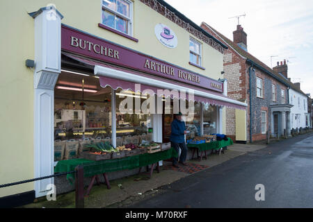 Arthur Howell Butcher and Farmer, Burnham Market, Norfolk, UK Stock ...