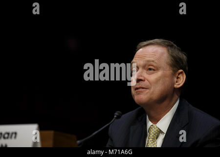 Kevin Hassett, Chair of the Council of Economic Advisers (CEA) delivers ...