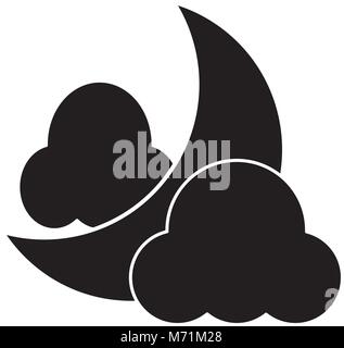 Rare cloud icon. Simple illustration of rare cloud vector icon for any ...