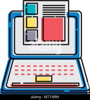 moved color website business document strategy information vector ...