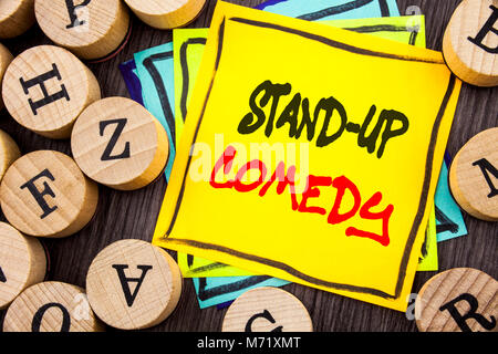 Handwriting text Comedy Show, Business approach Funny program Humorous ...