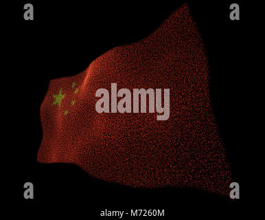 Dancing world countries flags, waving flag Stock Photo - Alamy