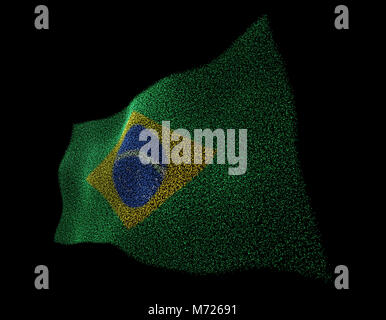 Dancing world countries flags, waving flag Stock Photo - Alamy