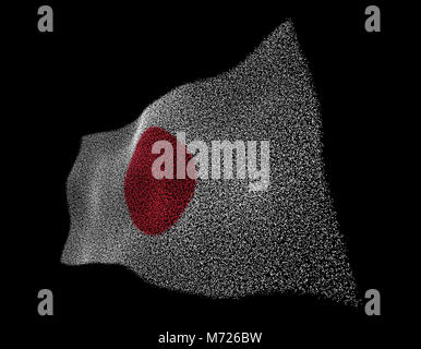 Dancing world countries flags, waving flag Stock Photo - Alamy