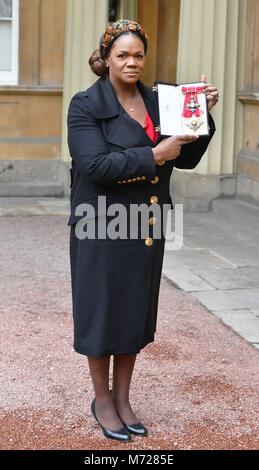 Dame Vivian Hunt is made a Dame Commander of the British Empire by the ...