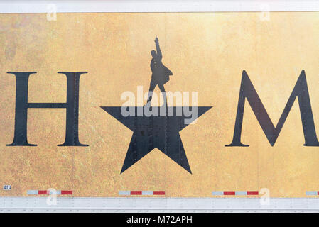 The Historic Paramount theater showing the award winning Broadway ...