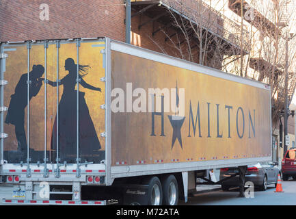 The Historic Paramount theater showing the award winning Broadway ...