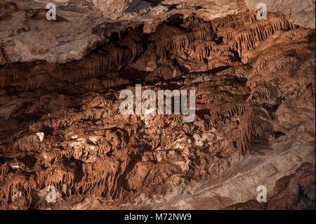 a visit inside the Vjetrenica caves in Bosnia and Herzegovina Stock ...