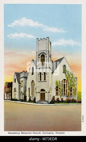 Covington VA - Granberry Memorial Church (NBY 429239 Stock Photo - Alamy