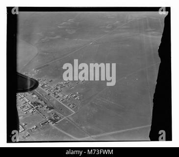Aerial view of Palestine, highlighting the Jordan River flowing above ...