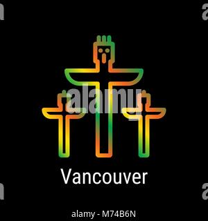 Vancouver, Canada Vector Line Icon Stock Vector Image & Art - Alamy