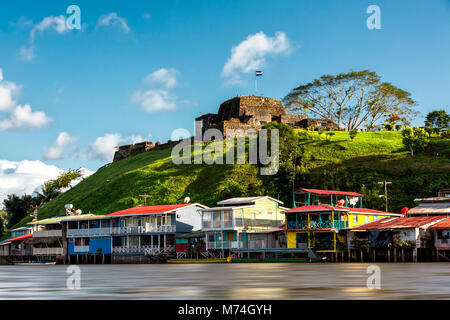 Spanish Fortress, El Castillo, Nicaragua, Central America Stock Photo ...