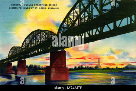 A photograph of the MacArthur Bridge, also known as the Municipal ...