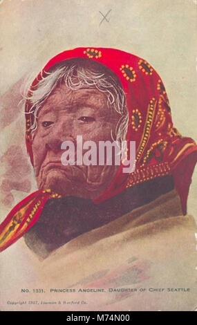 General Views WA - Princess Angeline, Daughter of Chief Seattle Stock ...
