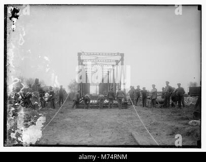 The Allenby Bridge spans the Jordan River, linking Jordan and Israel ...