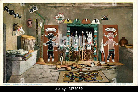 Pawamu Altar of the Hopi Indians, they have a number of secret ...