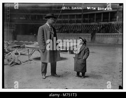 Jack Barrett, known for his association with Barnum’s circus, was an ...