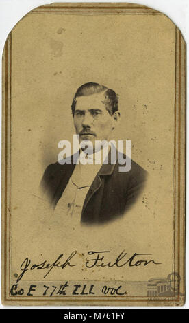 Joseph Fulton (ALP BIB 932 Stock Photo - Alamy