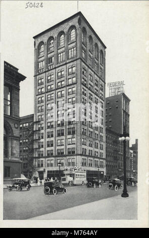 A historical image of the Chicago Public Libraries, highlighting one of ...
