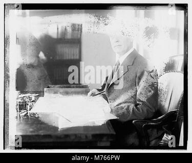 A portrait of Major William Wolf Smith, taken on January 27, 1923. The ...