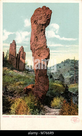 The Major Domo is a rock formation located in the Garden of the Gods ...