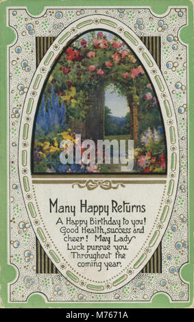 Many Happy Returns. 429 (NBY 419096 Stock Photo - Alamy