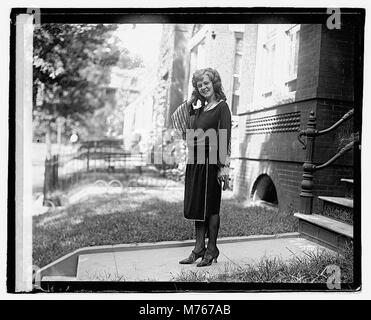 Portrait of Margaret Gorman, the first Miss America, captured during ...