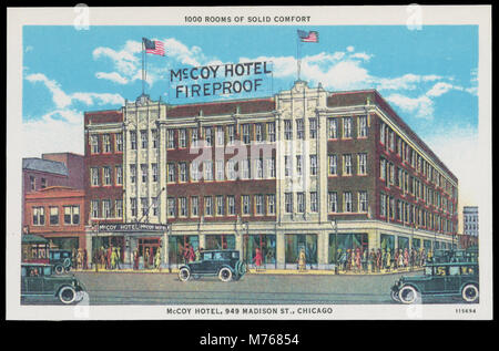 McCoy Hotel, Chicago Stock Photo - Alamy