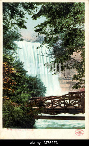 Minnehaha Falls is a popular natural landmark in Minneapolis, known for ...